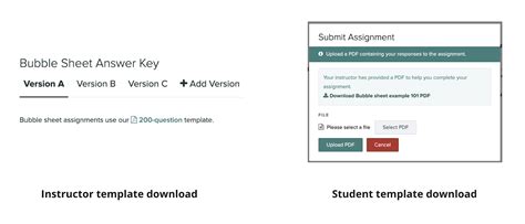 Creating A Bubble Sheet Assignment Gradescope Guides