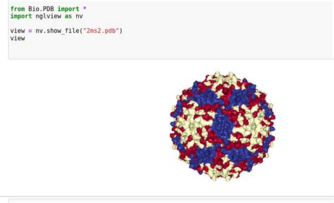 Python File Io Error Using Nglviewshowbiopythonstructure Stack Overflow