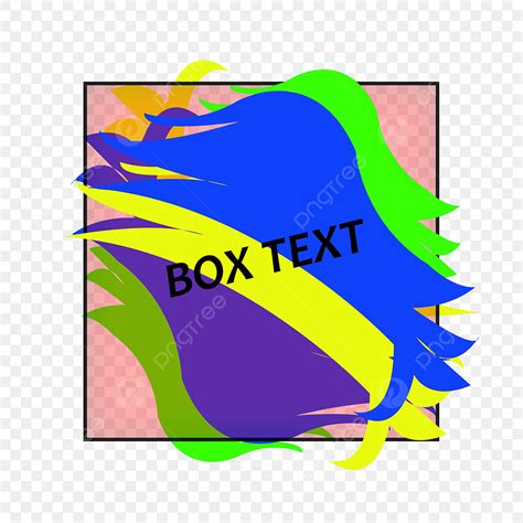 Text Box Clipart Hd PNG Text Box With Color Effect Color Text Box Effect Color PNG Image For