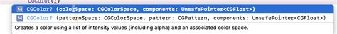 Ios Using A Cgcolor Stack Overflow