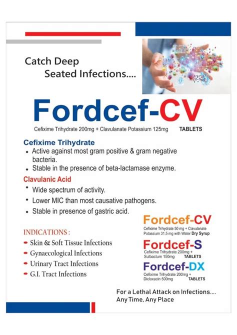 Cefixime Trihydrate 100mg At ₹ 925 Box In Panchkula Id 2853857114388