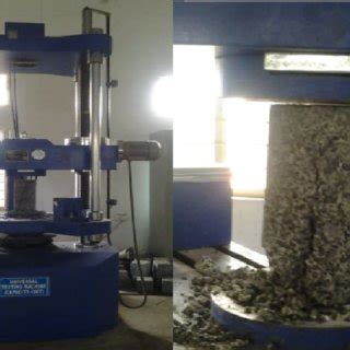 Test Setup For Compression Load Download Scientific Diagram