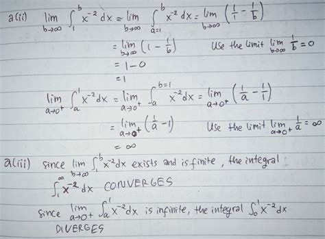 Solved Improper Integrals 4 In This Problem You Will Take A Closer