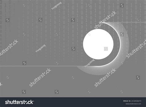 Big Data Visualization Grey Background Binary Stock Vector Royalty Free 2132418273 Shutterstock