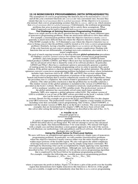 12 10 nonconvex programming with spreadsheets pdf mathematical