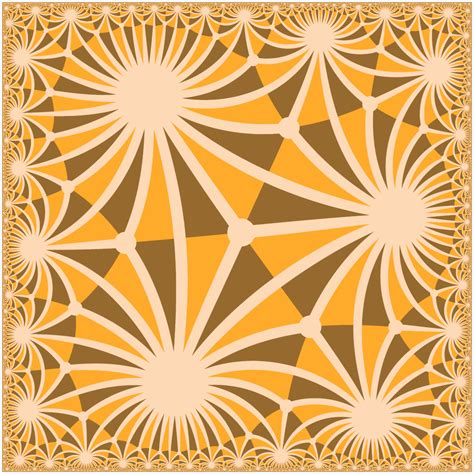 Dynamicalsystemssiam On Twitter Rt Tilingbot Hyperbolic Tiling Shown In The Conformal