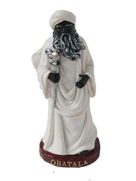 5 Orisha Obatala Statue Santeria Yoruba Lucumi 7 African Powers