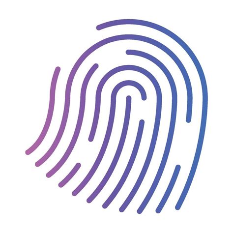Finger Print Fingerprint Lock Secure Security Colorful Logo Icon 42877486 Vector Art At Vecteezy