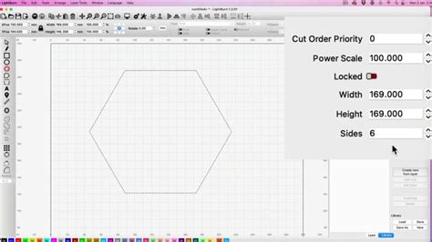 How To Create A Polygon Shape In LightBurn