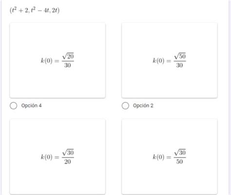 Solved Determine The Curvature Of R T At The Point Chegg