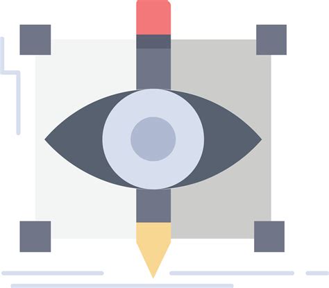 Design Draft Sketch Sketching Visual Flat Color Icon Vector 13326026