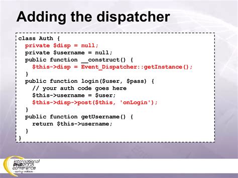 Component And Event Driven Architectures In Php Ppt