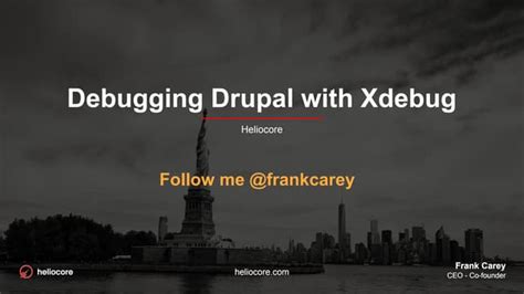 Debugging Drupal With Xdebug Ppt