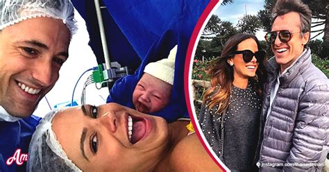Mom Shares Cute Selfie After C Section Where Newborn Baby Seems To Be Smiling At The Camera