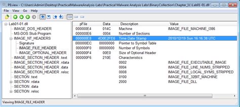 Practical Malware Analysis Lab 1 Write Up MalwarePenguin Blog