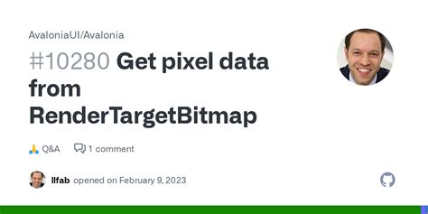 Get Pixel Data From Rendertargetbitmap · Avaloniaui Avalonia