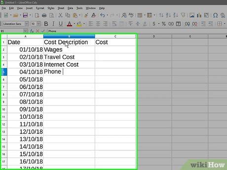 How To Convert A LibreOffice Spreadsheet Into A Database For Mail Merge Documents