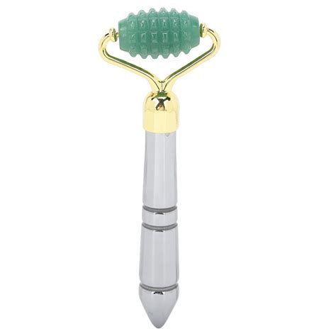 Terahertz Stone Face Roller Massager Portable Facial Beauty Skin
