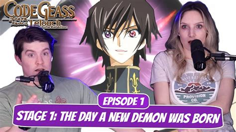 Lelouch Gains A Power Code Geass Couple Reaction Ep 1 Stage 1