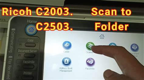 How To Setup Scan To Folder On Ricoh At Michael Birdwood Blog