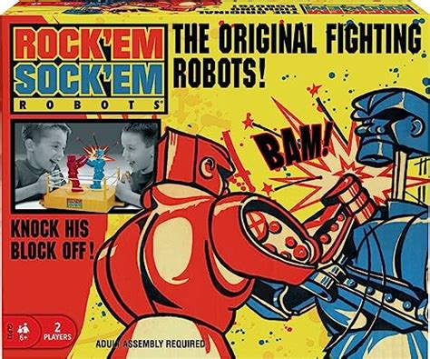 Rock Em Sock Em Robots You Control The Battle Of The Robots In A Boxing Ring