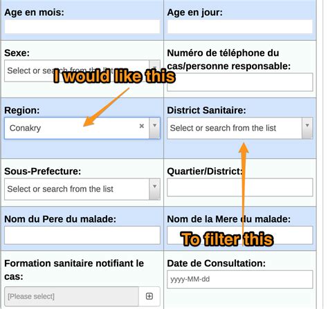 Filter An Option Set In Custom Program Registration Form Support Assistance Technique