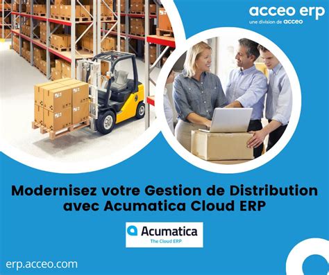 Distribution Gestiondesstocks Acumaticaerp Efficacitéopérationnelle
