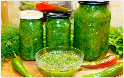 Зеленая аджика на зиму - cамый вкусный рецепт без варки!. Обсуждение на ...