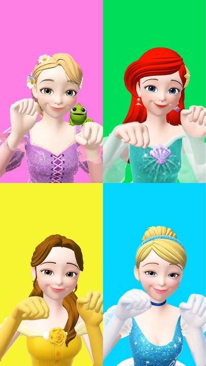 마루는 강쥐 🐶 제페토 디즈니 프린세스 버전 Youtube