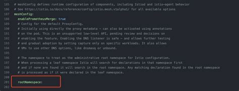 RootNamespace Is Set To Null In Helm Install Issue Istio Istio GitHub