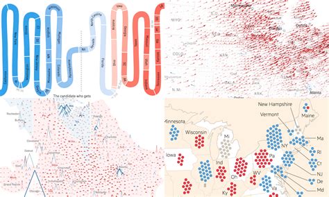 12 Notable US Election Visualisations Data Viz Excellence Everywhere