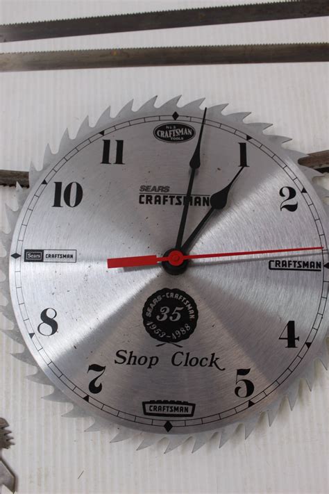 Craftsman Saw Clock With Extra Blades