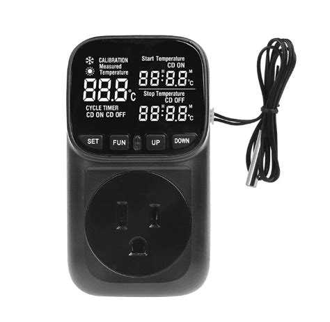 Timer Socket Digital Thermostat Temperature Controller Socket Outlet