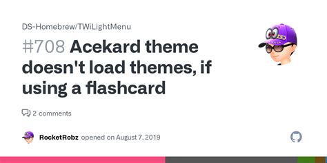 Acekard Theme Doesnt Load Themes If Using A Flashcard · Issue 708 · Ds Homebrew Twilightmenu
