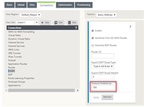 Protocol Preference Citrix Sd Wan 114