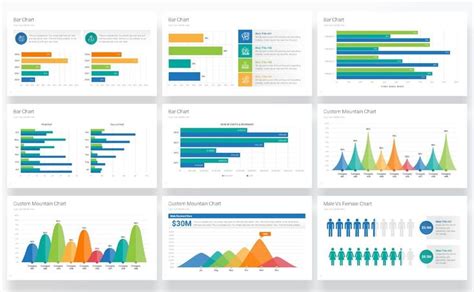 Data Charts And Data Driven Keynote Templates Data Charts Data Driven Powerpoint Templates