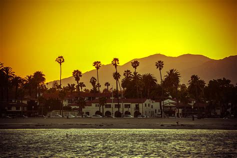 Sunset In Santa Barbara Photograph By Anna Bryukhanova Pixels