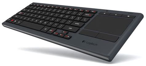 Logitech K830 Illuminated Living Room Keyboard W Integrated Touchpad 70 Shipped Reg 100