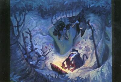 The Lion King 1994 Visual Development By Doug Ball Postcard Ebay
