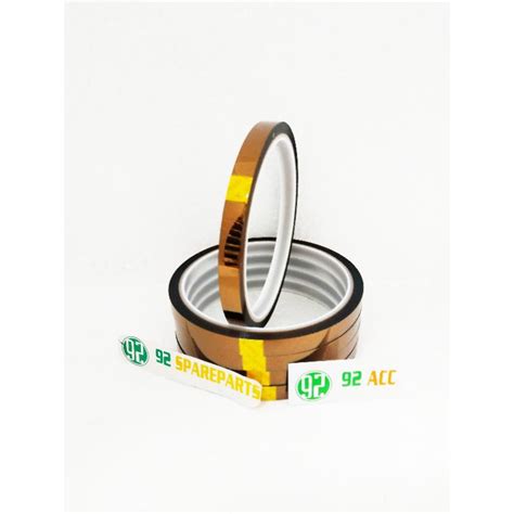 Jual Isolatip Isolasi Kapton Tape Anti Panas Mm Shopee Indonesia