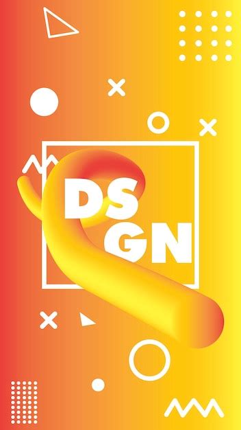 Premium Vector Vertical Abstract Wave Background Design Banner