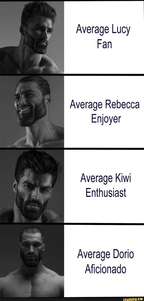 Average Lucy Fan Average Rebecca Enjoyer Average Kiwi Enthusiast