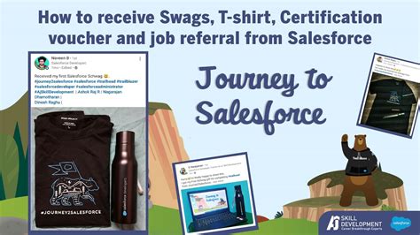 Journey To Salesforce Swags Earn Free Certification Vouchers Job Referrals Aj Skill
