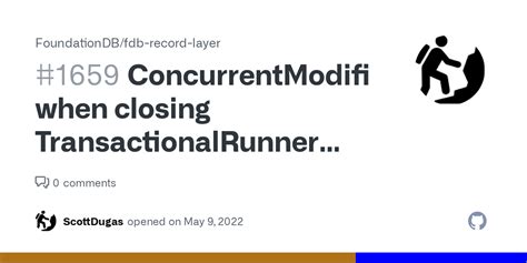 Concurrentmodificationexception When Closing Transactionalrunner While Calling Runrunasync