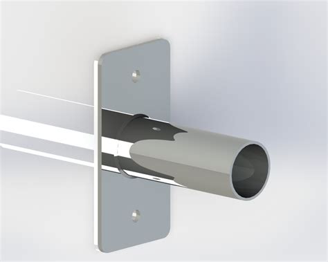 Side Tenon For Square Pole Havells Lighting Lighting Pole