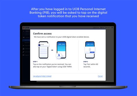 Digital Token Uob Singapore