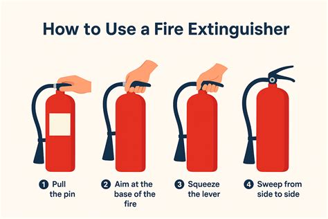 How To Use A Fire Extinguisher Pass Method Simple Guide