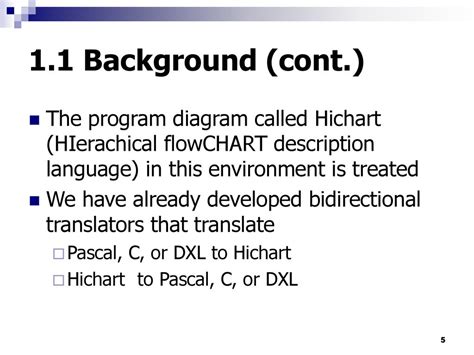 Precedence Graph Grammar For Hierarchical Program Diagram Ppt Download