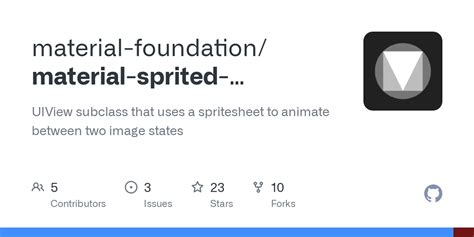 GitHub Material Foundation Material Sprited Animation View Ios