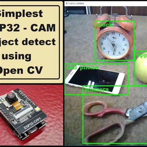 Simple Esp32 Cam Object Detection Using Open Cv
